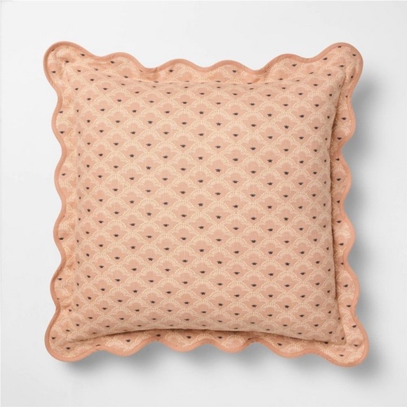 Studio McGee | Accents | Studio Mcgee Square Geo Pattern With Scalloped ...